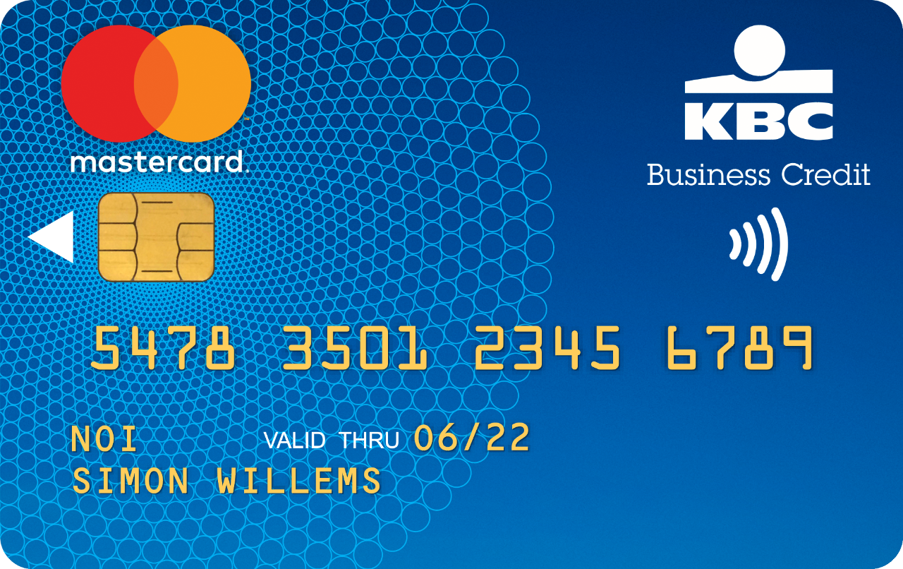 Zakelijke kredietkaart - KBC Bank & Verzekering